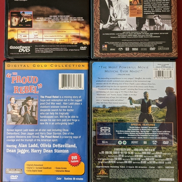 Media | Bundle 4 Classic Cowboy Dvds | Poshmark